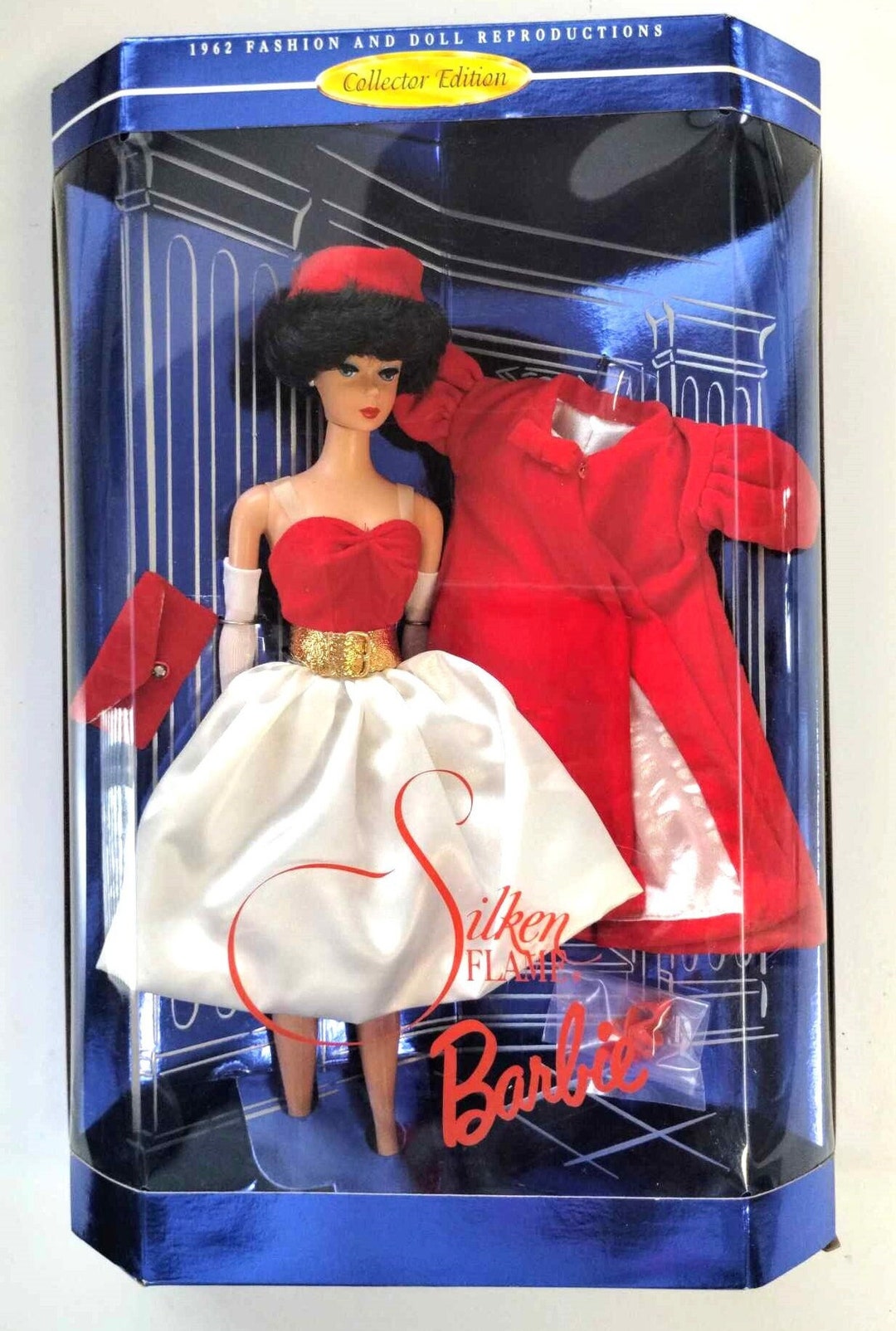 Vintage 1997 Silken Flame Barbie - 1962 Fashion and Doll Reproductions ...