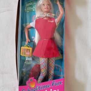 Vintage 1997 Schooltime Fun Barbie Special Edition, School Time, Back ...
