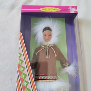 Vintage 1996 Collector Edition Arctic Barbie Dolls of the World ...
