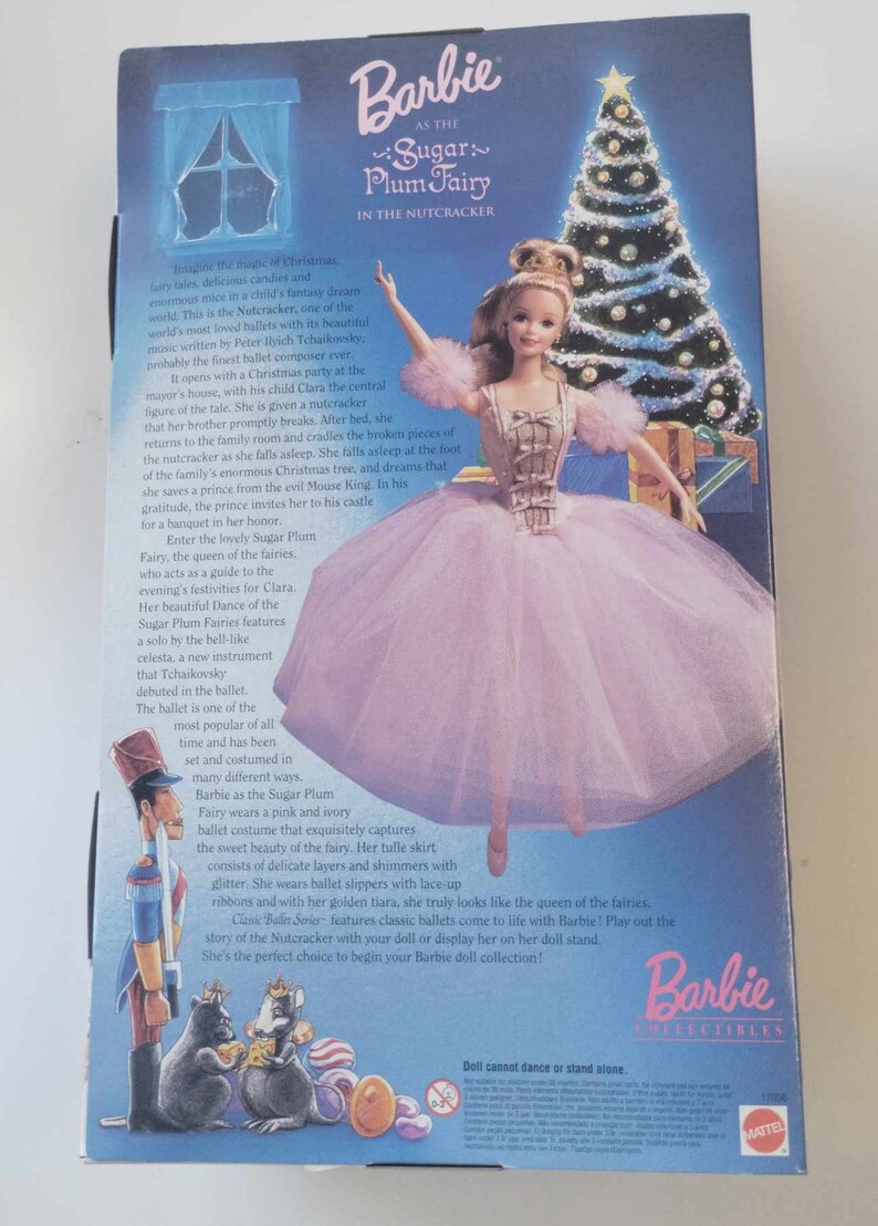Vintage 1996 Barbie as the Sugar Plum Fairy in the Nutcracker First Edition Classic Ballet ...