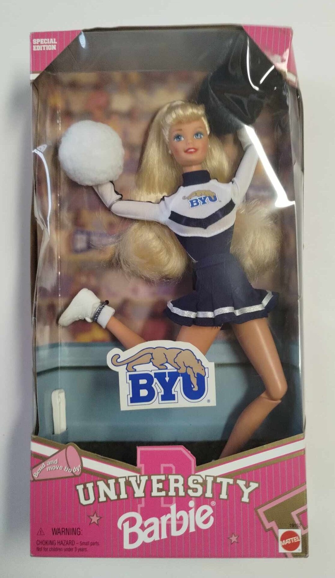 Vintage 1996 Brigham Young University BYU Cheerleader Special Edition ...