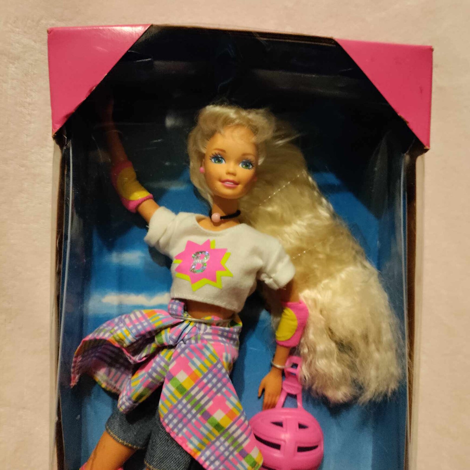 Rare Vintage 1995 Barbie Rollers Rollerskates Mattel #15473 Roller ...