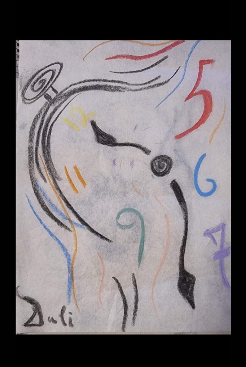 Original Salvador Dali Clock - Etsy