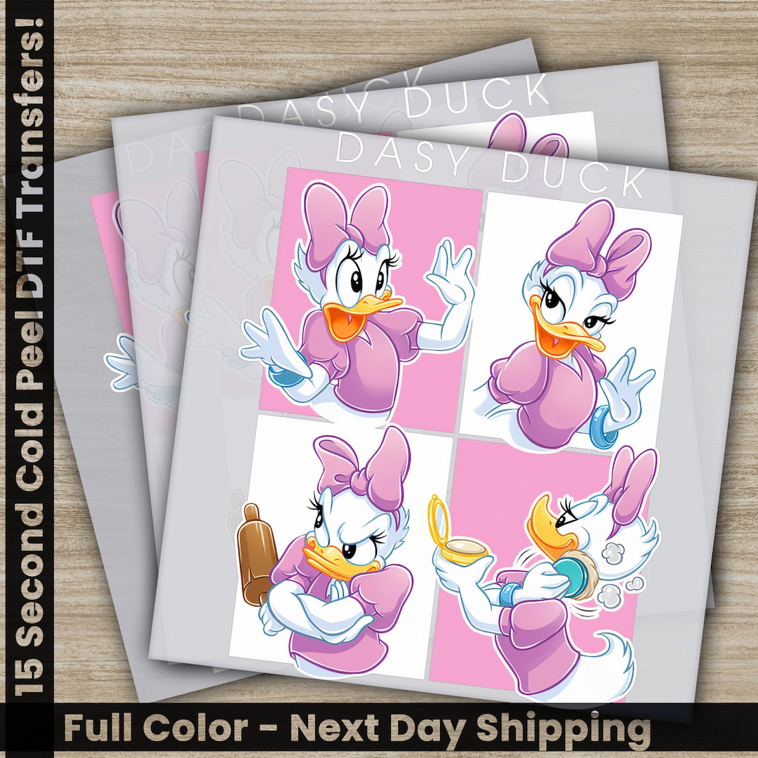 Four Daisy Scenes, Disney Friend, Disney Transfers, Ready to Press ...