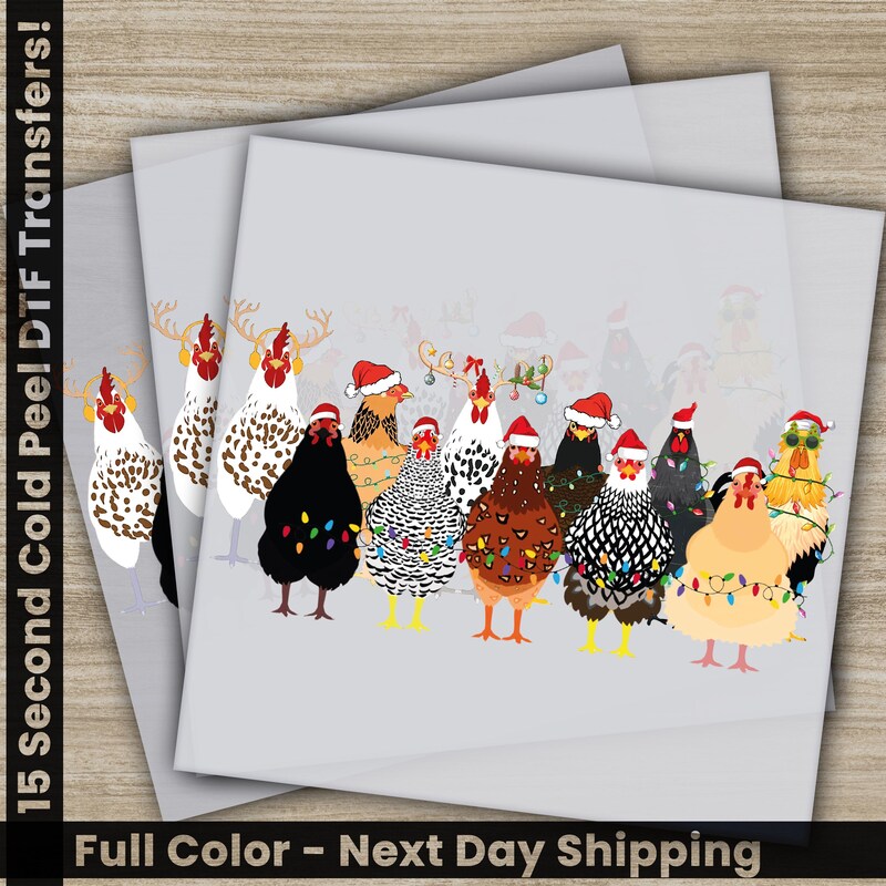 Chicken Transfer - Etsy