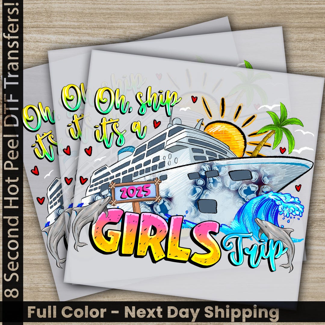 Oh Ship Its A Girls Trip, Cruise Ship Tour, Ready to Press ...