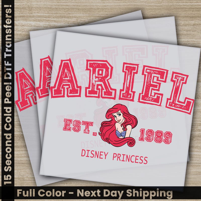 Personalized Ariel Prints - Etsy