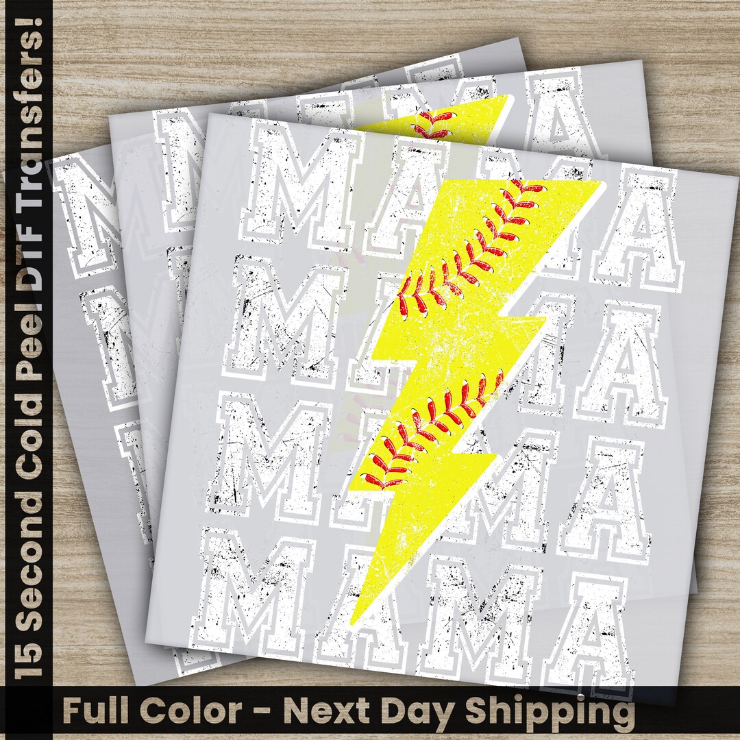 Softball Mama, White Writing, Softball Transfers, Ready to Press ...