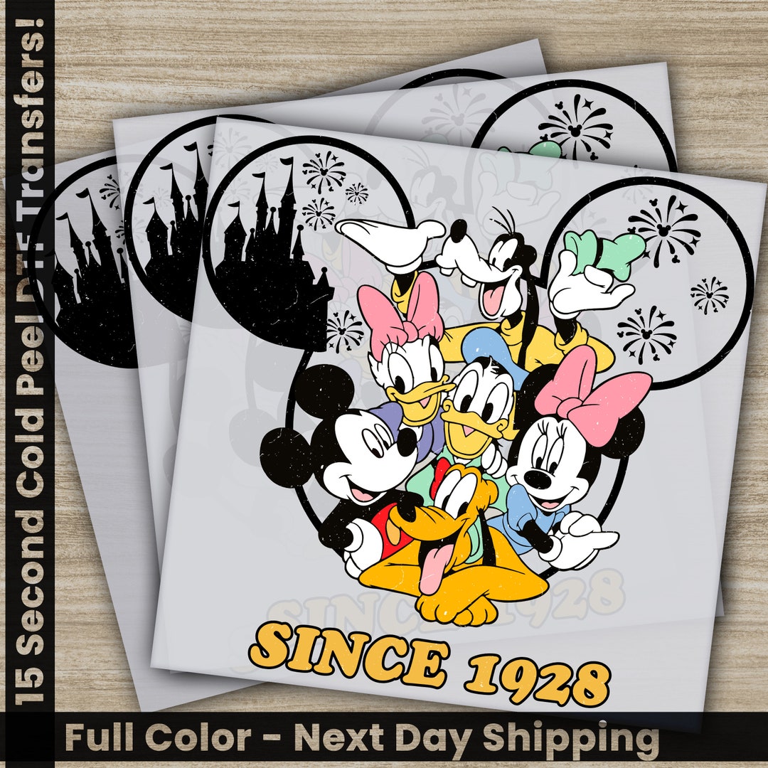Retro Mickey and Friends, Disney Transfers, Ready to Press ...