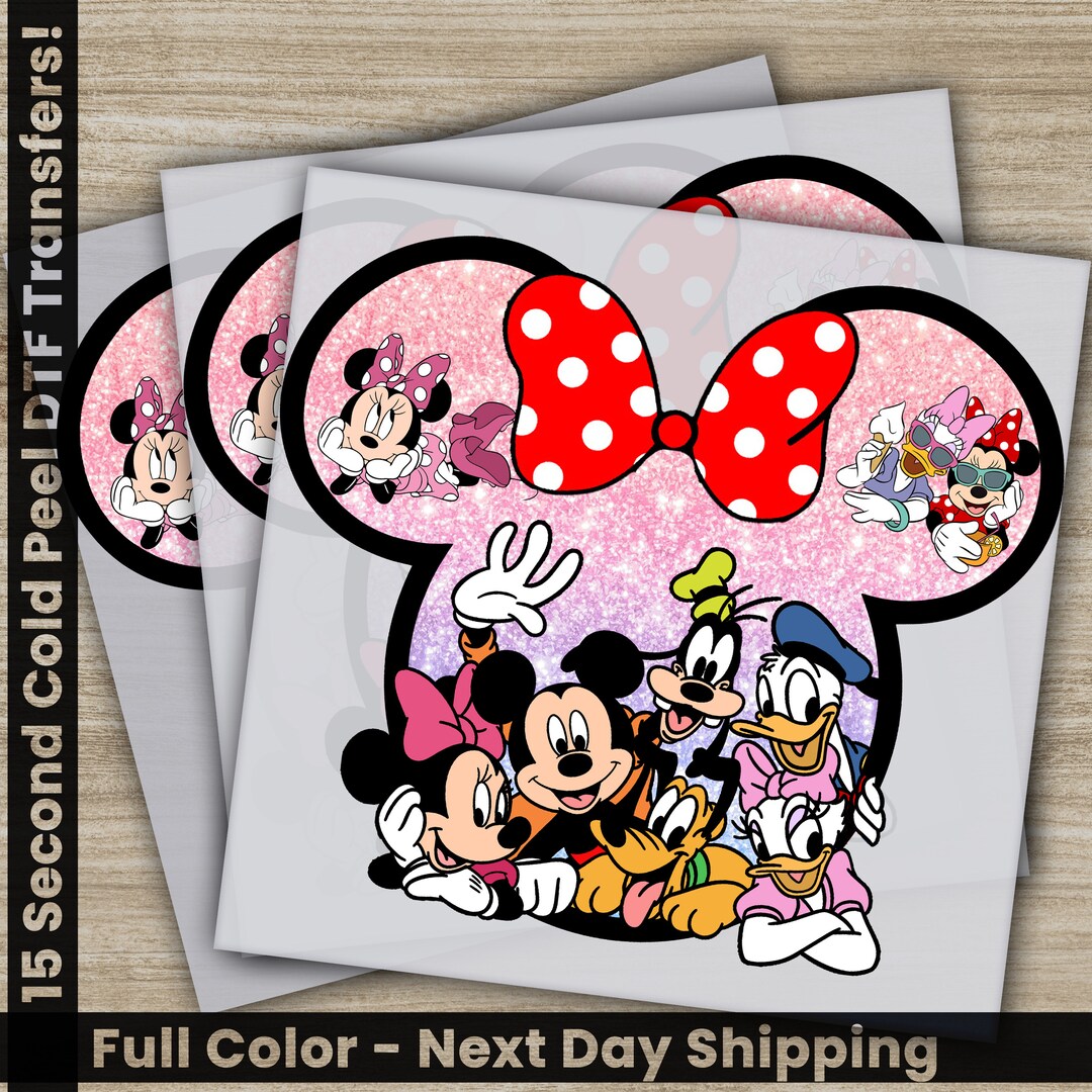 Minnie Disney Friends, Disney Transfers, Ready to Press, Personalized ...