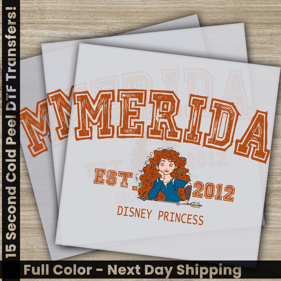 Merida, Disney Princess, Disney Transfers,ready to Press,personalized ...