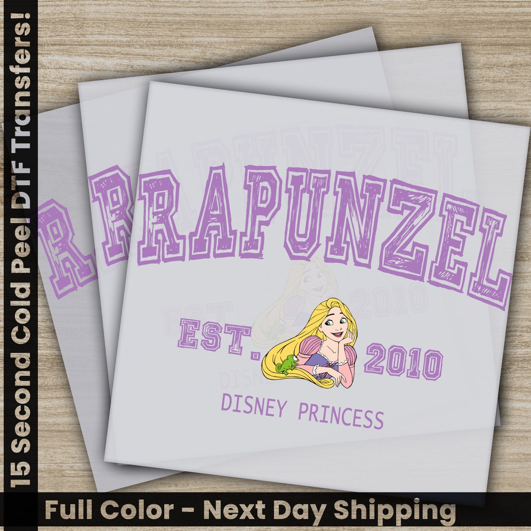 Rapunzel, Disney Princess, Disney Transfers,ready to Press,personalized ...