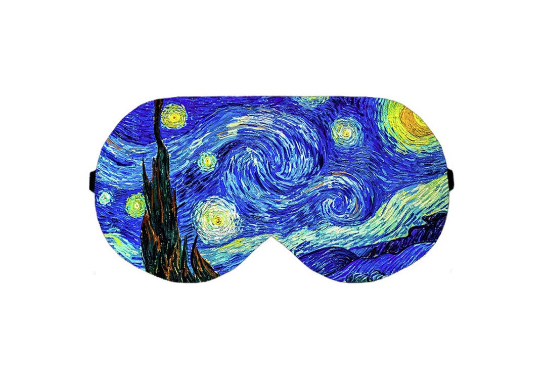 Starry Night Vincent Van Gogh Eye Sleep Sleeping Mask Blindfold ...