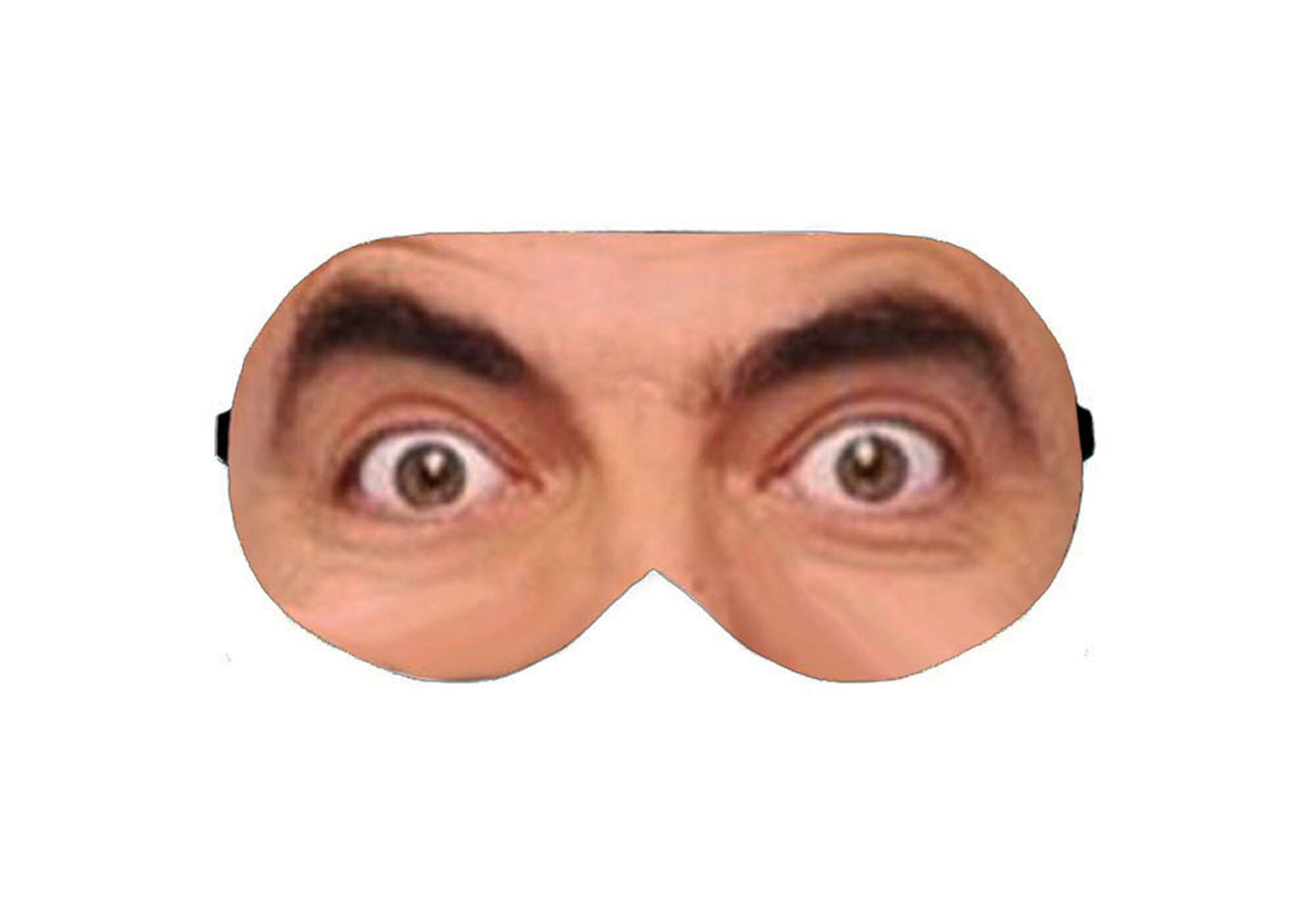 Mr Bean Face Eye Sleep Sleeping Mask Blindfold Blindfolds Eyes Pillow ...