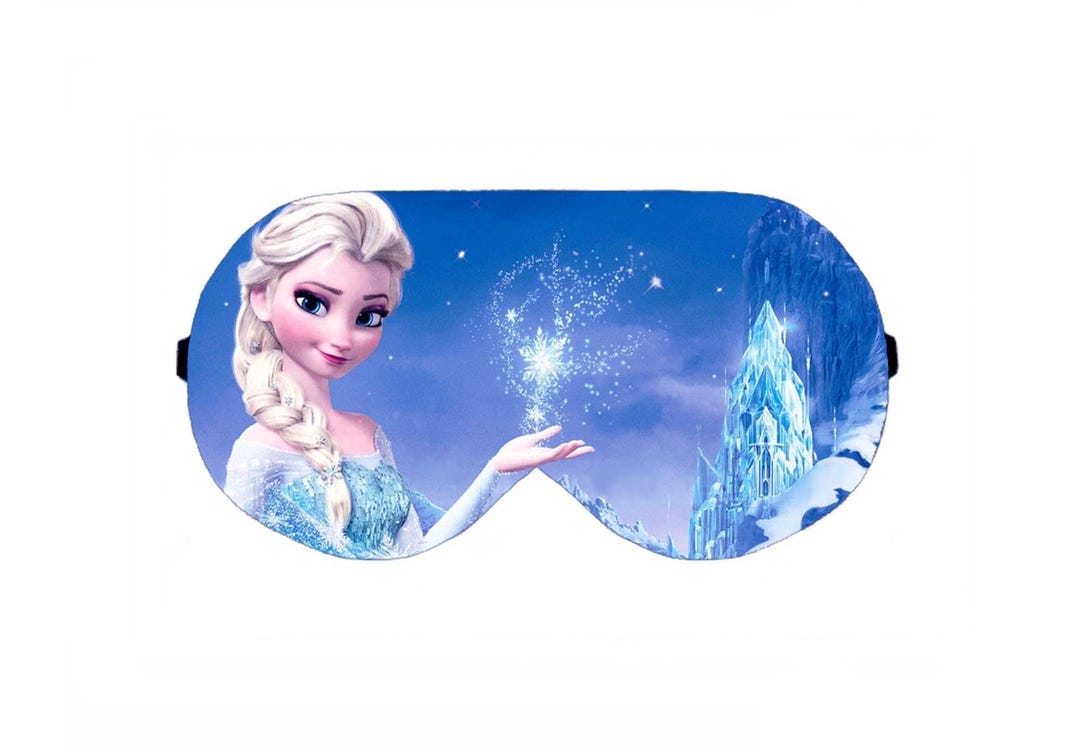 Elsa Snow Queen Frozen Face Eye Sleep Sleeping Mask Blindfold ...