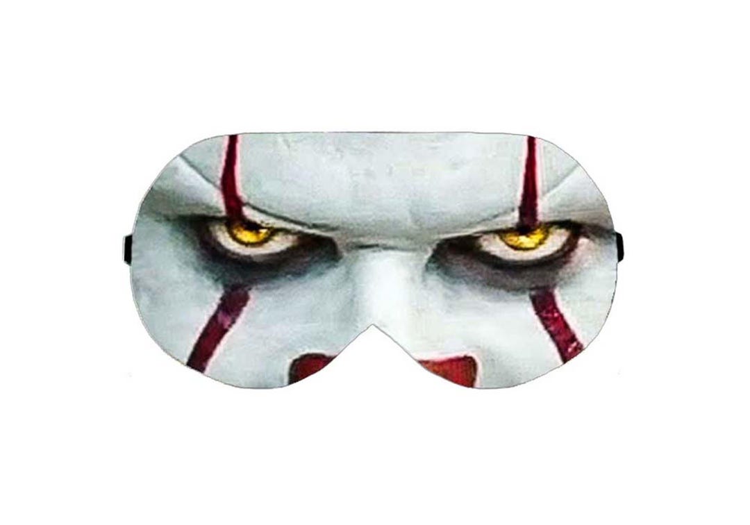 Pennywise IT Face Horror Sleep Sleeping Eye Mask Blindfold Eyes ...
