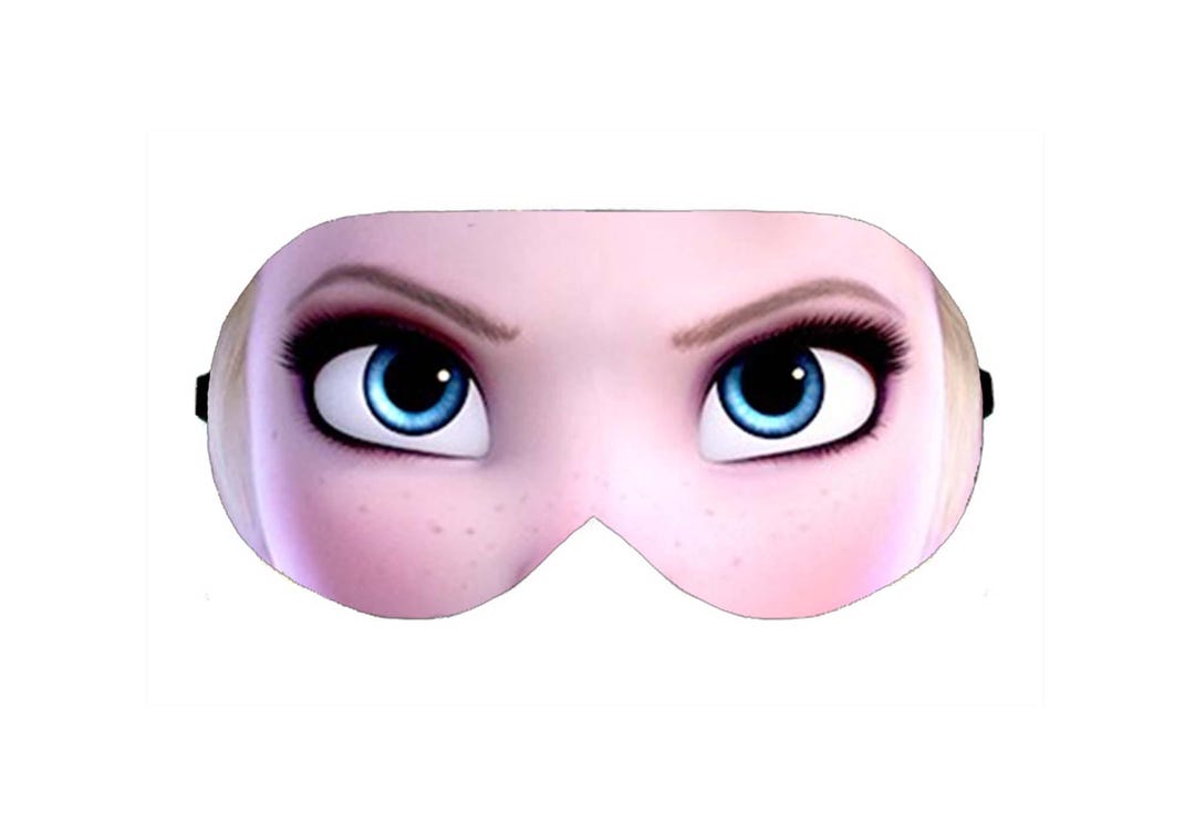 Elsa Frozen Face Eye Sleep Sleeping Mask Blindfold Blindfolds Eyes ...