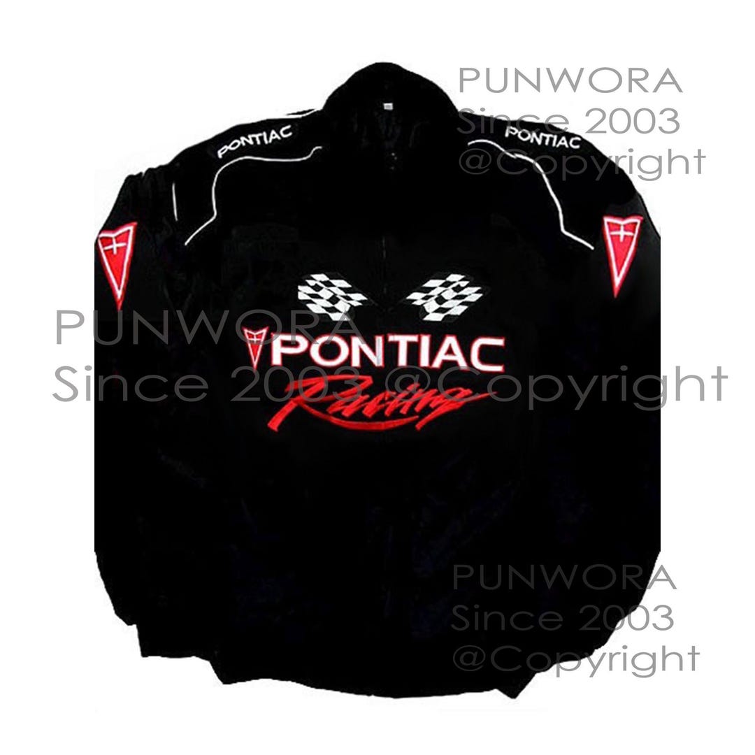 Pontiac Pit Crew Jacket Vintage Retro Motorsport Motor Sport Autosport ...