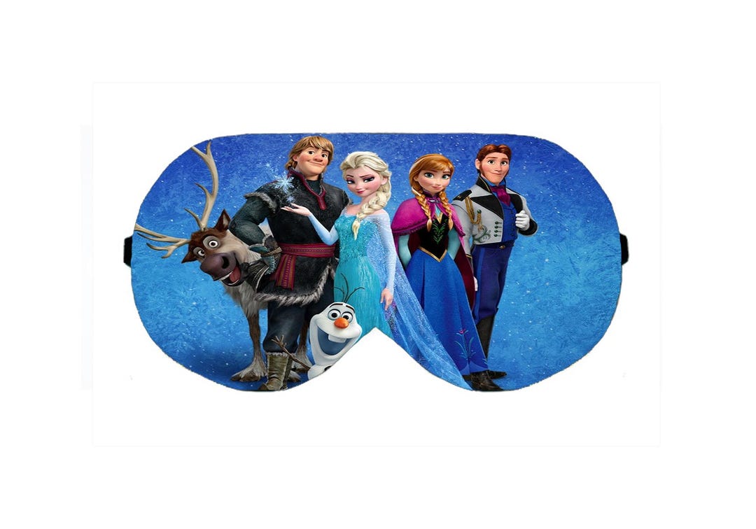 Frozen Character Face Eye Sleep Sleeping Mask Blindfold Blindfolds Eyes ...