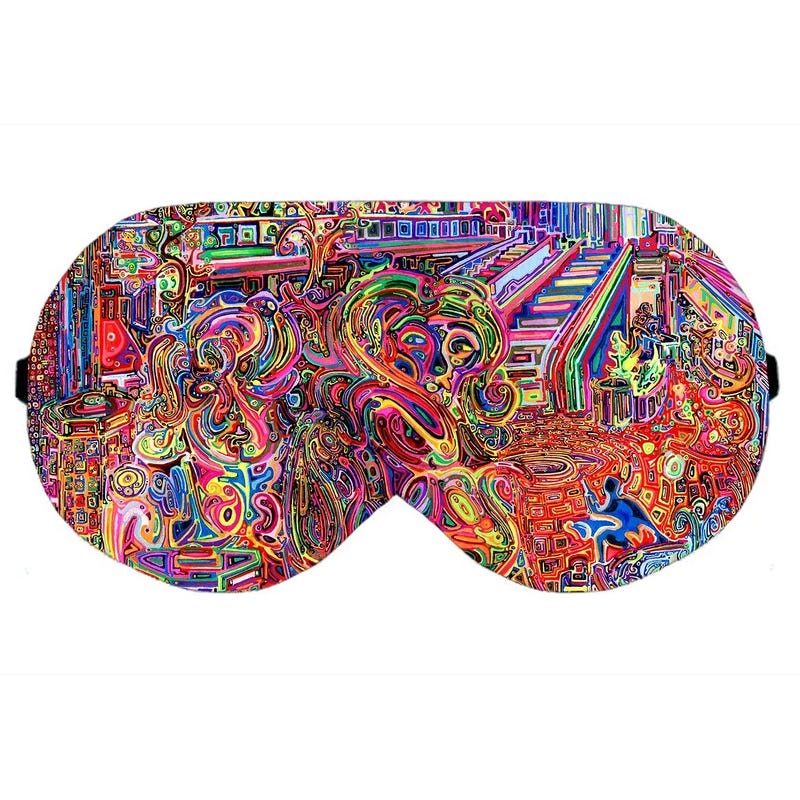 Psychedelic Mask - Etsy