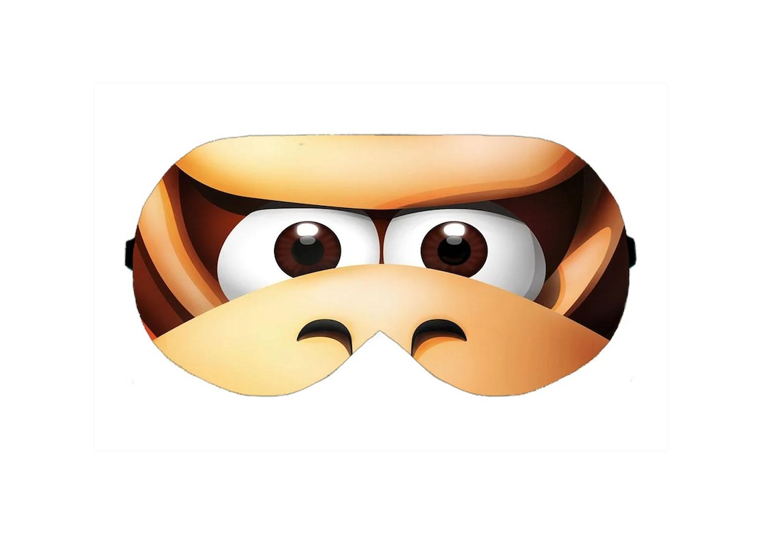 Donkey Kong Mario Face Eye Sleep Sleeping Mask Blindfold Blindfolds ...
