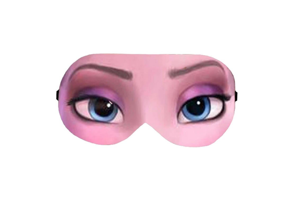 Elsa Kid Frozen Face Eye Sleep Sleeping Mask Blindfold Blindfolds Eyes ...