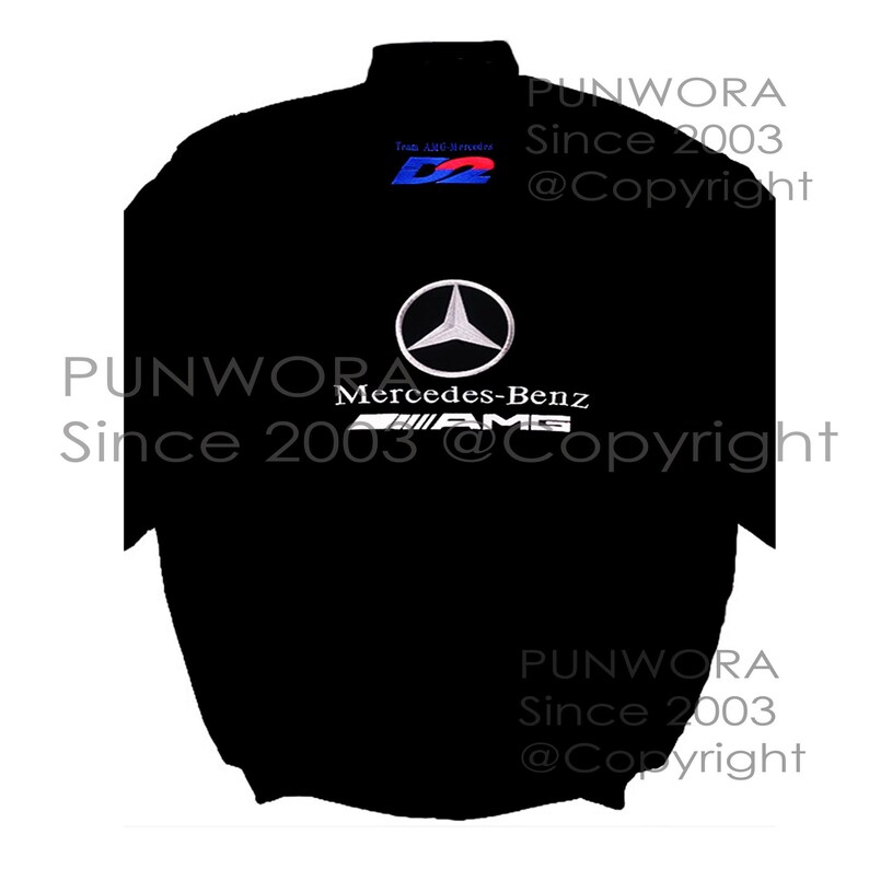 Mercedes AMG Pit Crew Jacket Motorsport Grand Prix Motor Sport Racing ...
