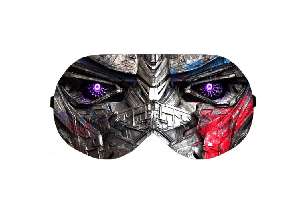 Optimus Prime Transformers Face Eye Sleep Sleeping Mask Blindfold ...