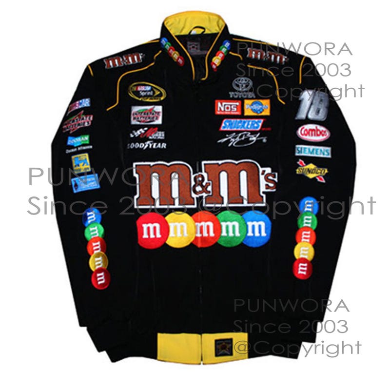 Nascar Jacket M&m - Etsy
