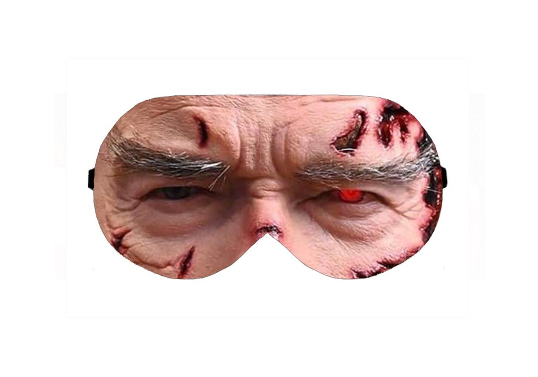 Terminator Arnold Schwarzenegger Face Mask Blindfold Eye Sleep Sleeping ...