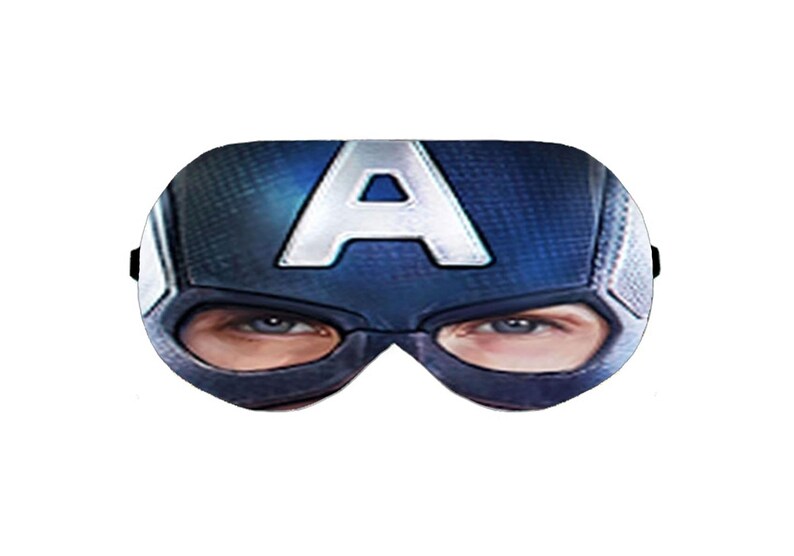 Captain America Face Eye Sleep Sleeping Mask Blindfold Blindfolds Eyes ...