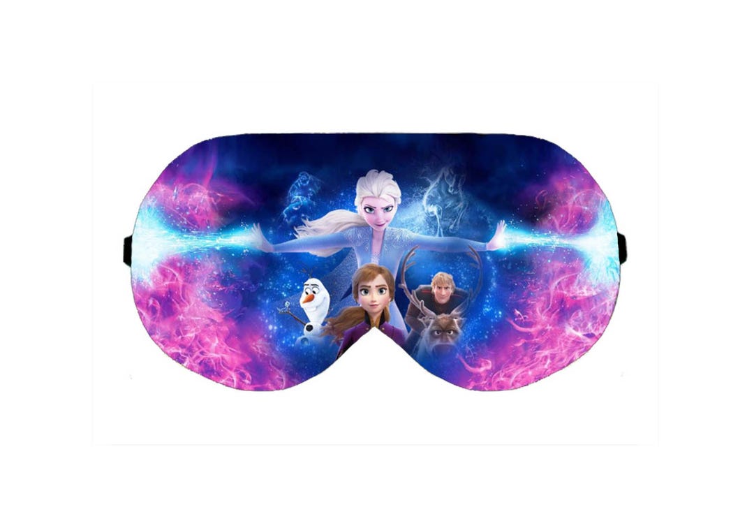 Elsa Frozen Magic Face Eye Sleep Sleeping Mask Blindfold Blindfolds ...