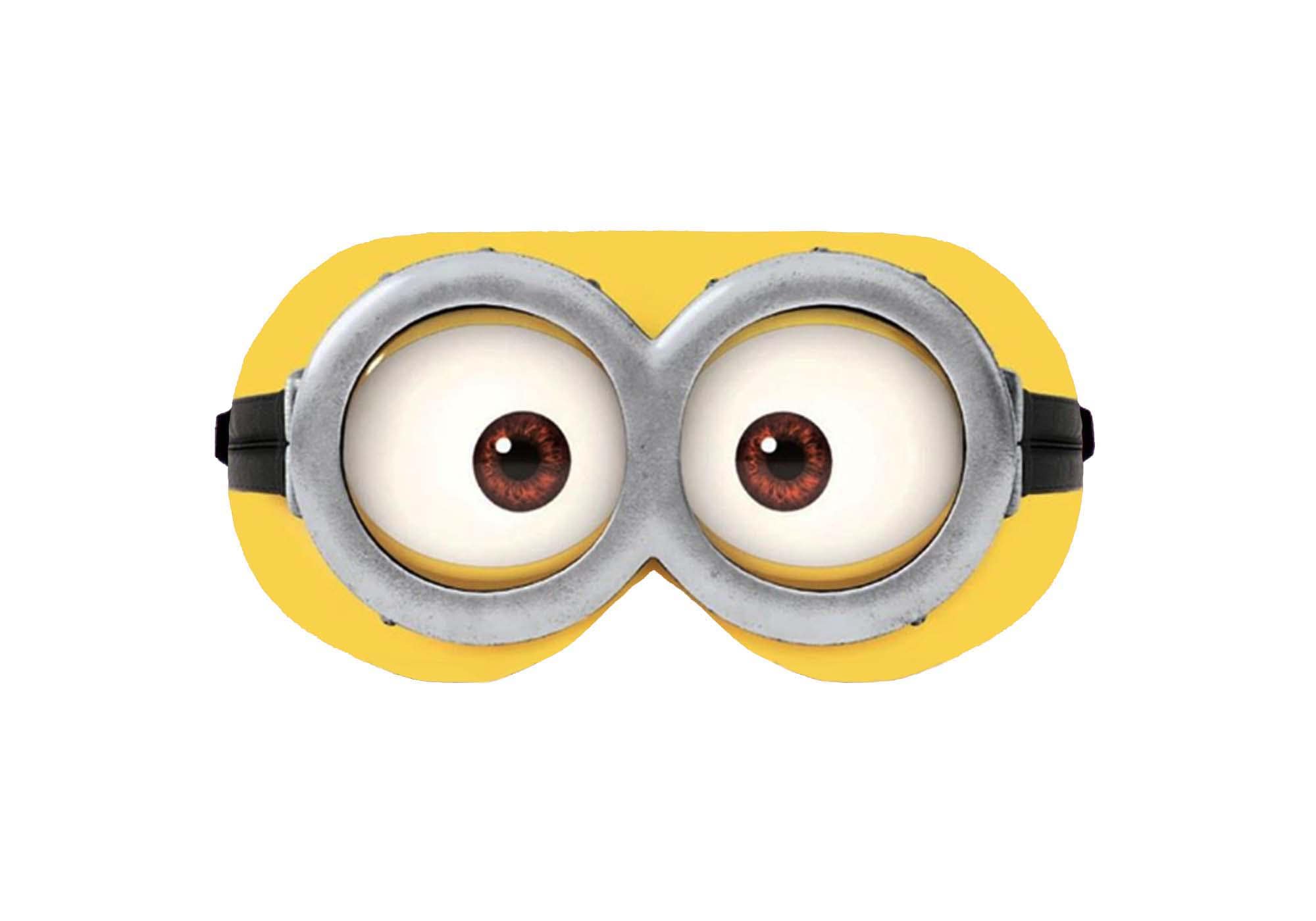 Minion Face Eye Sleep Sleeping Mask Blindfold Blindfolds Eyes Pillow ...