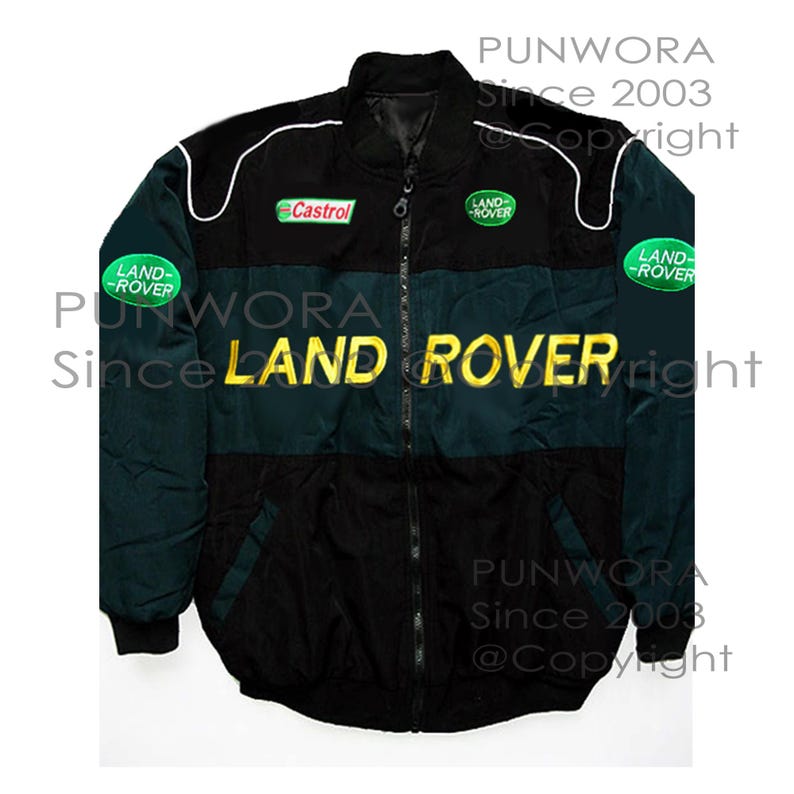 Land Rover Jacket Pit Crew Vintage Retro Grand Prix Motorsport Motor ...
