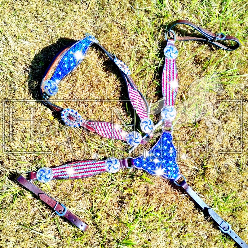 Patriotic Horse Tack - Etsy