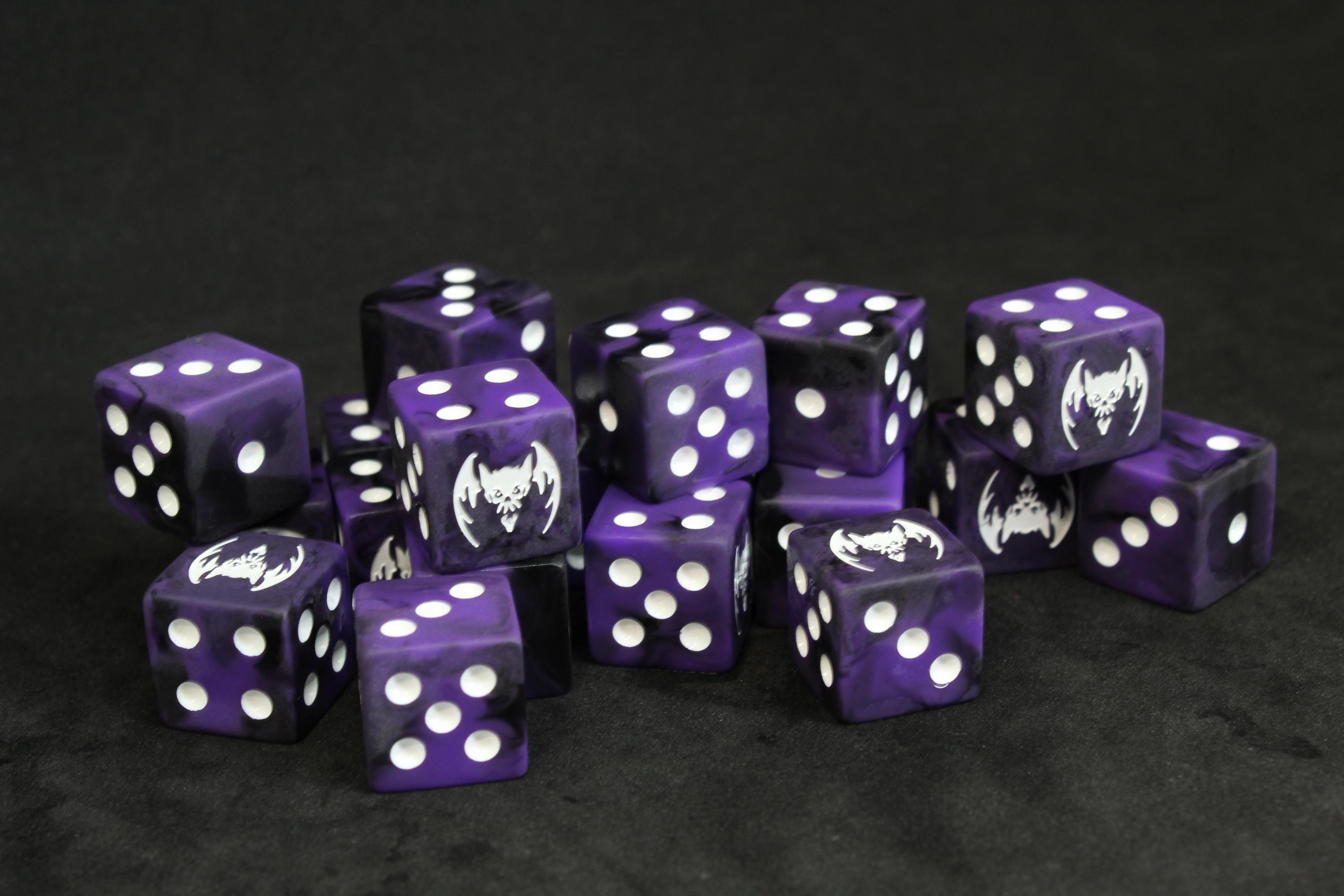 Vampire / Soulblight / Flesh Eater Courts Dice! (ultra Matte, 16mm) - Etsy