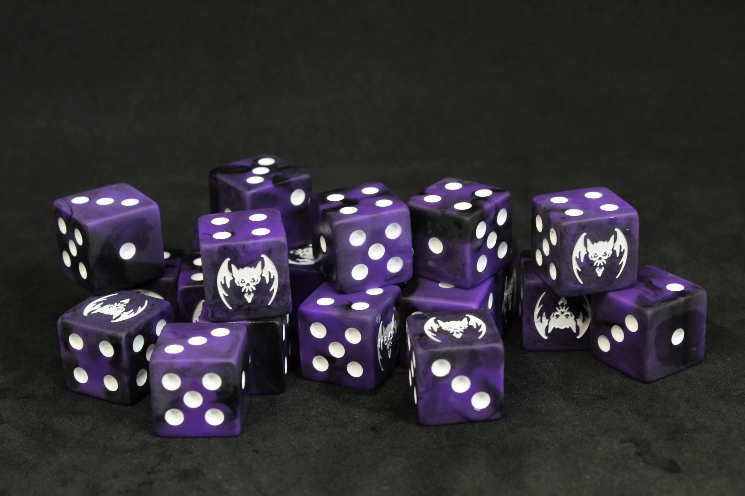 Vampire / Soulblight / Flesh Eater Courts Dice! (ultra Matte, 16mm) - Etsy