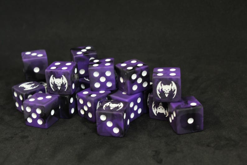 Vampire / Soulblight / Flesh Eater Courts Dice! (ultra Matte, 16mm) - Etsy
