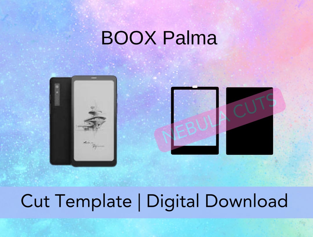 BOOX Palma Skin/decal Template Digital Download for Cricut/silhouette ...