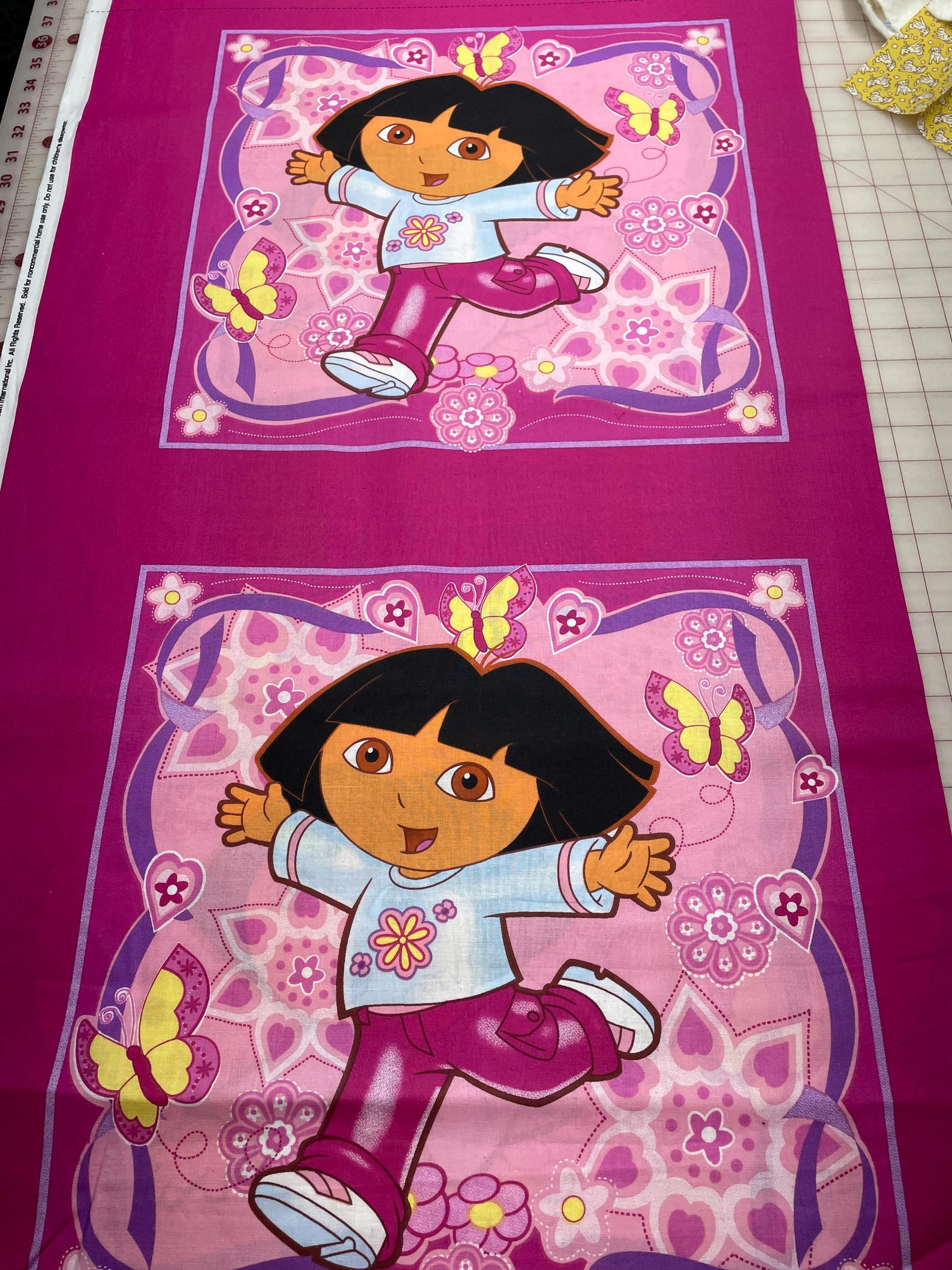 Dora the Explorer Daydreaming Pillow Panels - Etsy