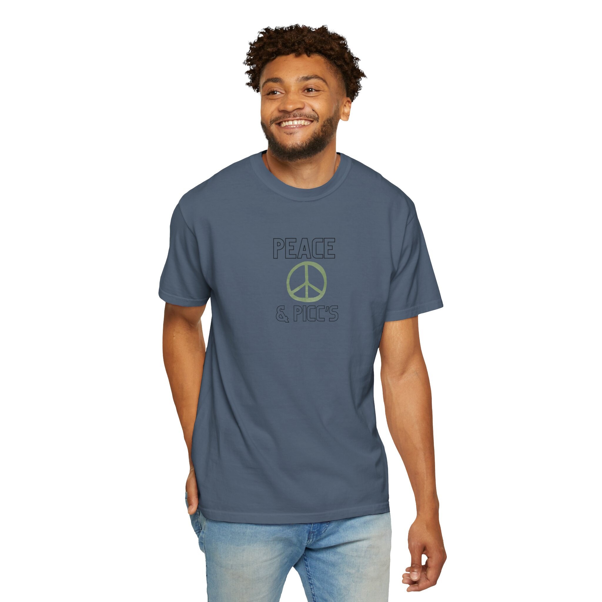Vascular Access Tee, PICC Nurse Shirt, Peace and Picc's Tee, PICC Team ...