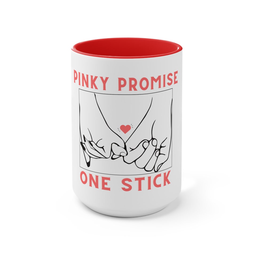 Pinky Promise One Stick Mug, Vascular Access Mug, PICC Nurse Mug, IV ...