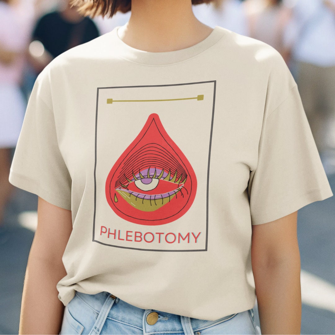 Blood Drop Phlebotomy T-shirt, Phlebotomist T Shirt, Phlebotomist Tech ...