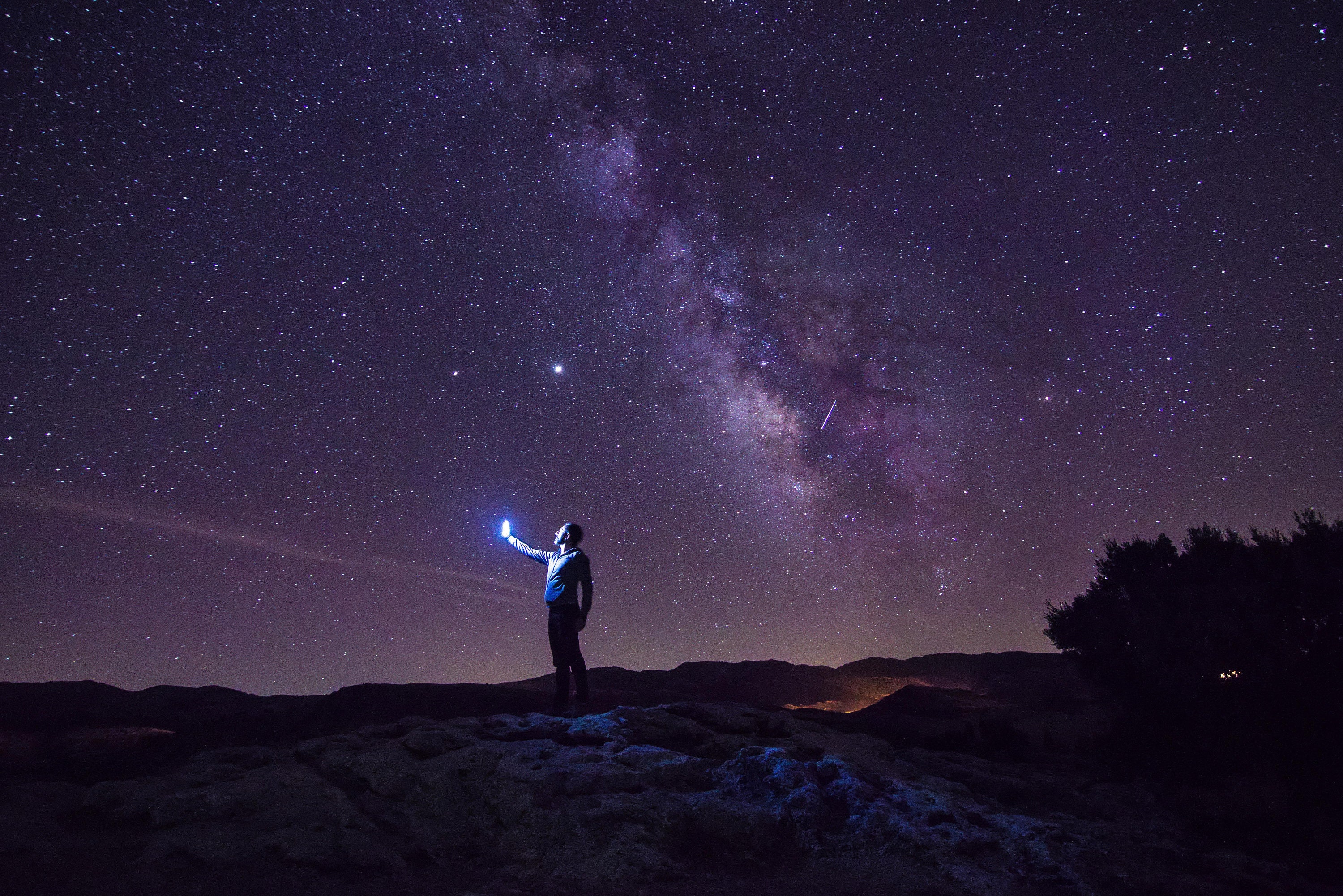 Realistic Dreamy Star Overlays Night Backdrop Sky Images Milky Way ...