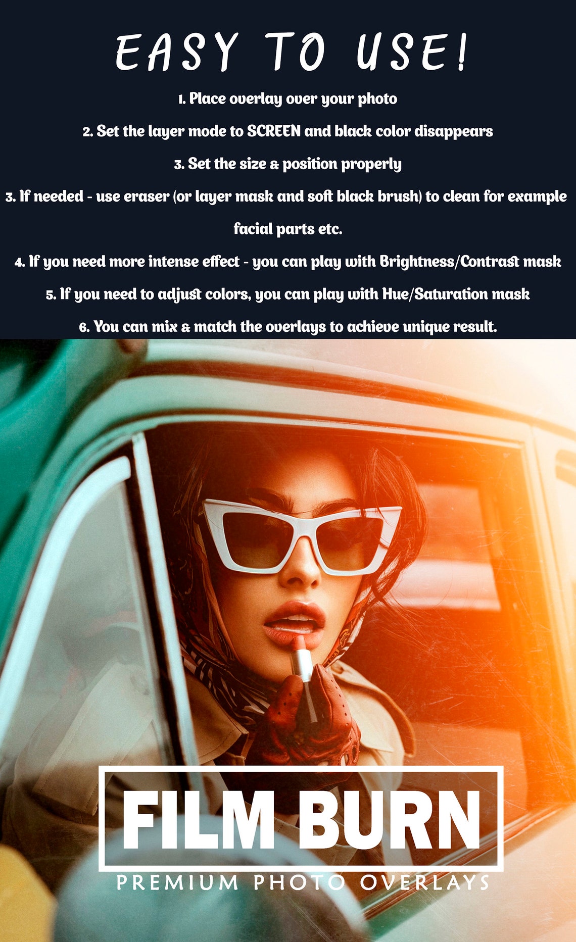 Film Burn Overlays Film Burn Overlay Photoshop Light Leaks Light Leak ...