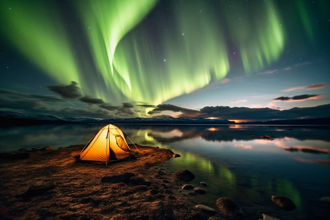 Northern Lights Overlays Aurora Photoshop Overlays Photo Editing ...