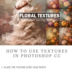 Floral Textures Maternity Overlays Floral Fine Art Portrait Textures ...