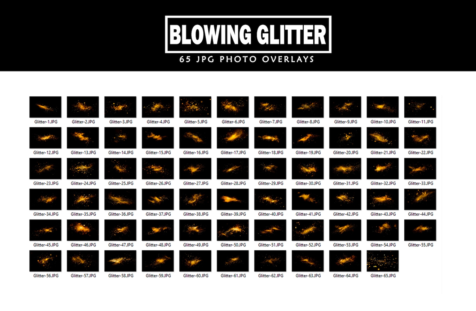 Blowing Glitter Overlays Dust Photoshop Overlays Glitter Dust Glitter ...