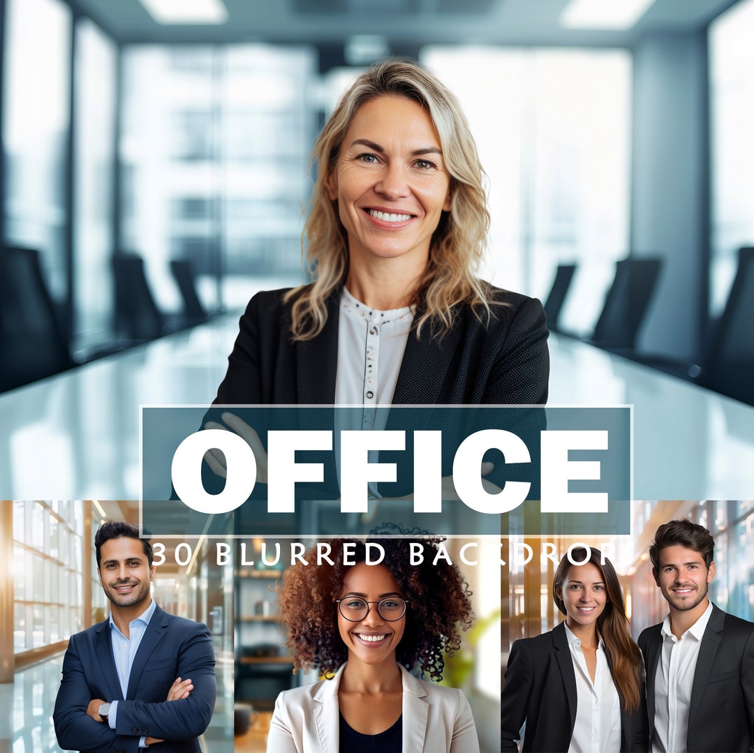 30 Modern Office Digital Backdrops Headshots Business Portraits Zoom ...