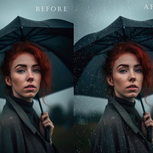 Rain Overlays Backdrops Rainfall Rain Photo Overlays Photoshop Overlays ...